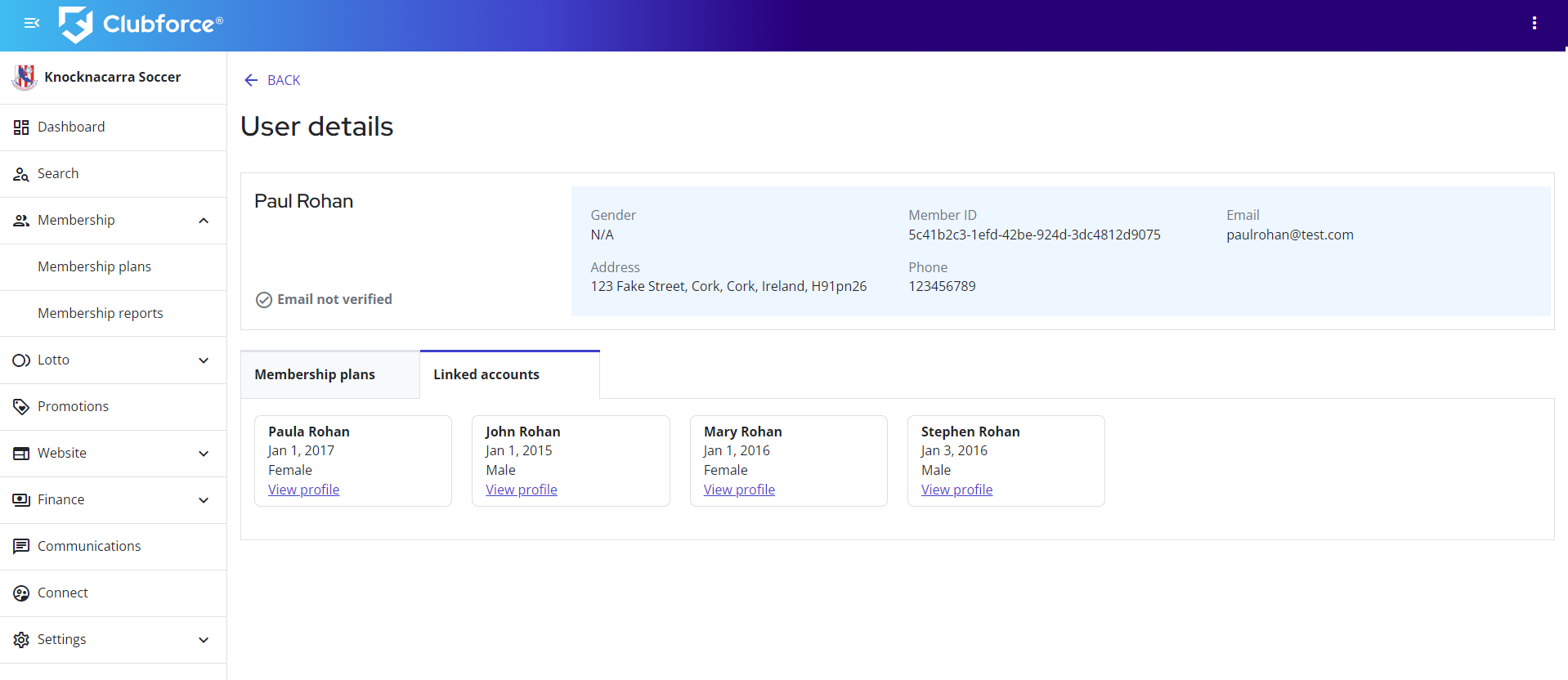 How do I search for a member? – Clubforce